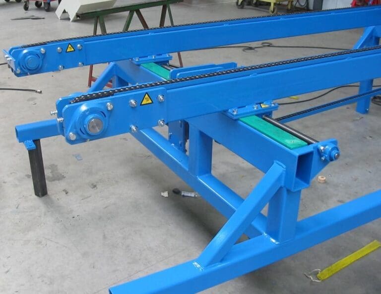 Visser chain conveyors for general cargo, pallets and IBCs ...